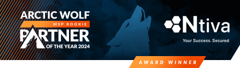 Ntiva Named 2024 MSP Rookie Partner of the Year by Arctic Wolf