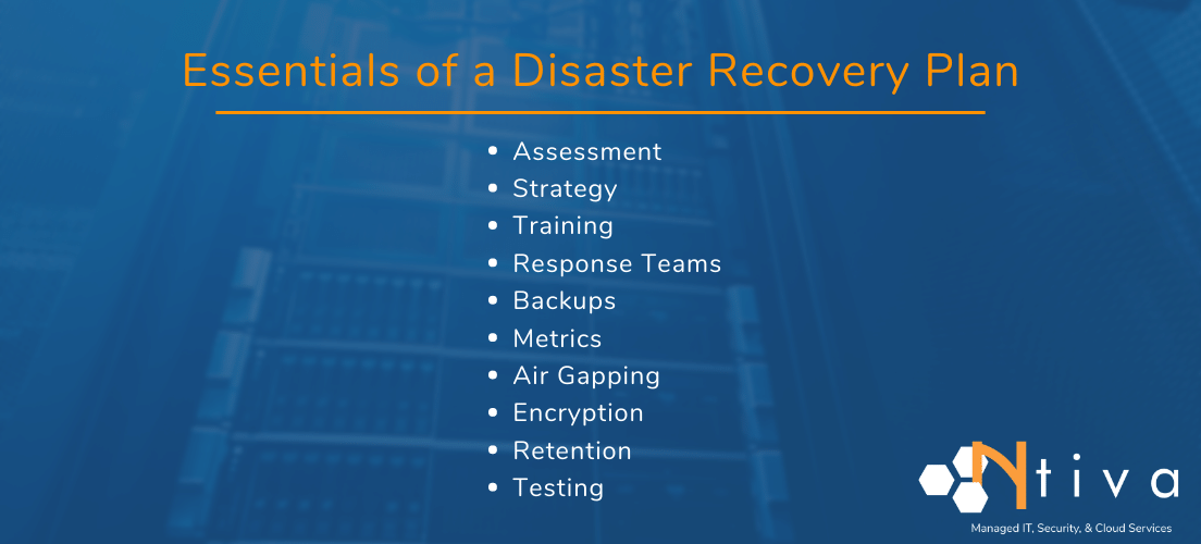 IT Disaster Recovery Plan - Learn the 10 Key Elements!