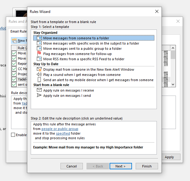 Outlook Email Inbox Organization and Management Tips
